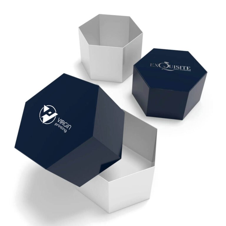 Hexagon Boxes — Custom Printed Hexagon Packaging Boxes Wholesale — Al ...