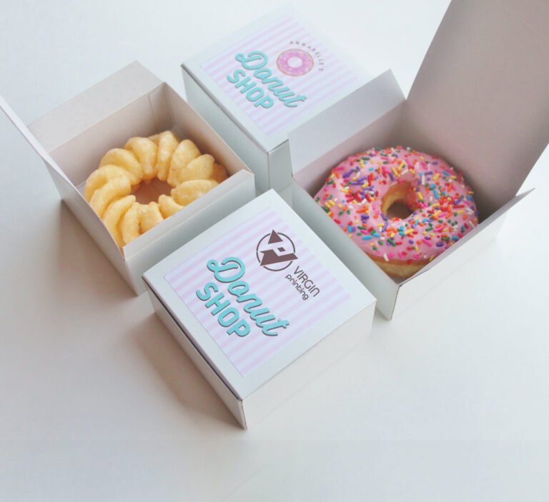 Donut Boxes — Custom Printing Donut Packaging Boxes Wholesale — Al ...